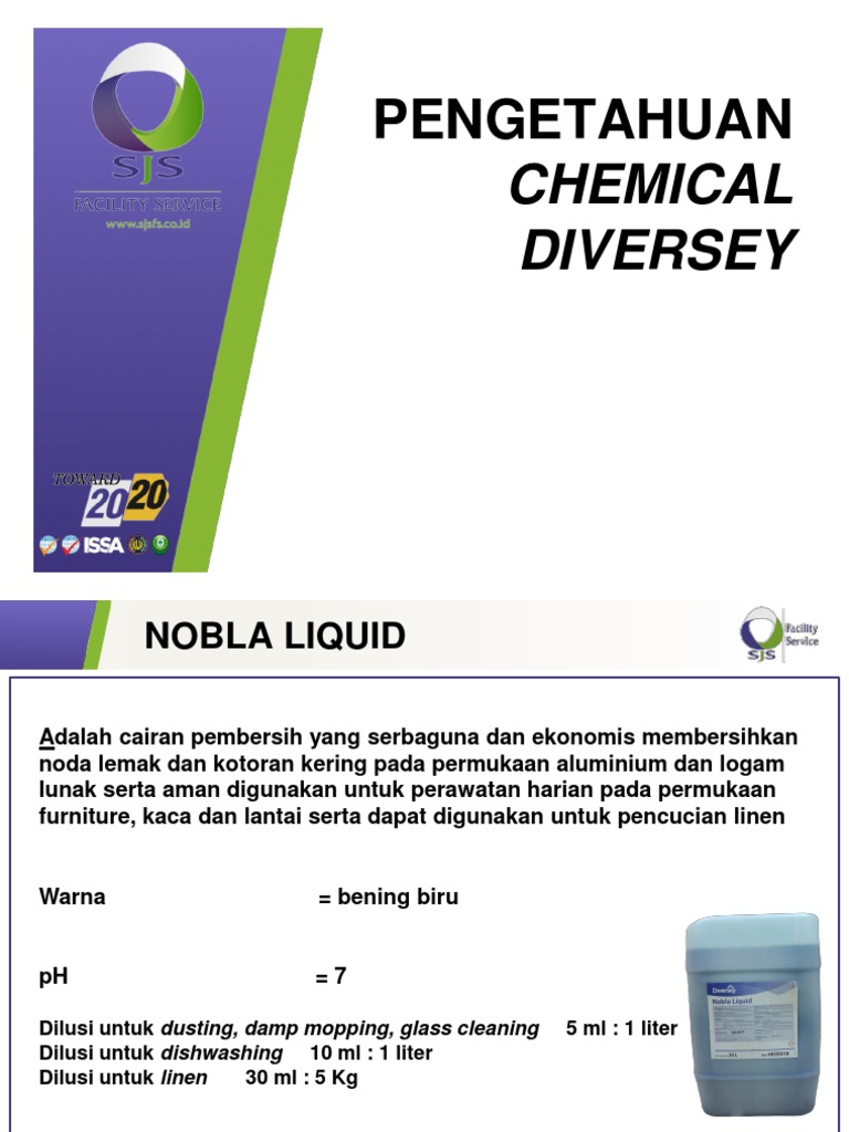 Jenis-Jenis Chemical Diversey | PDF