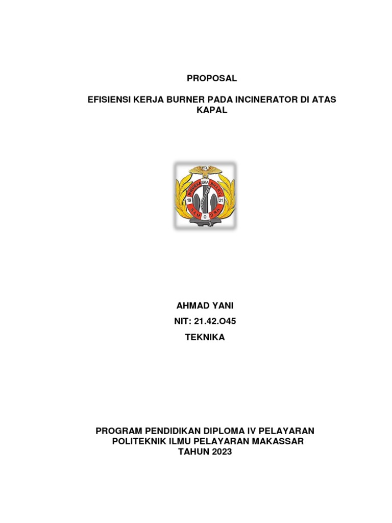 Proposal Ahmad Yani | PDF