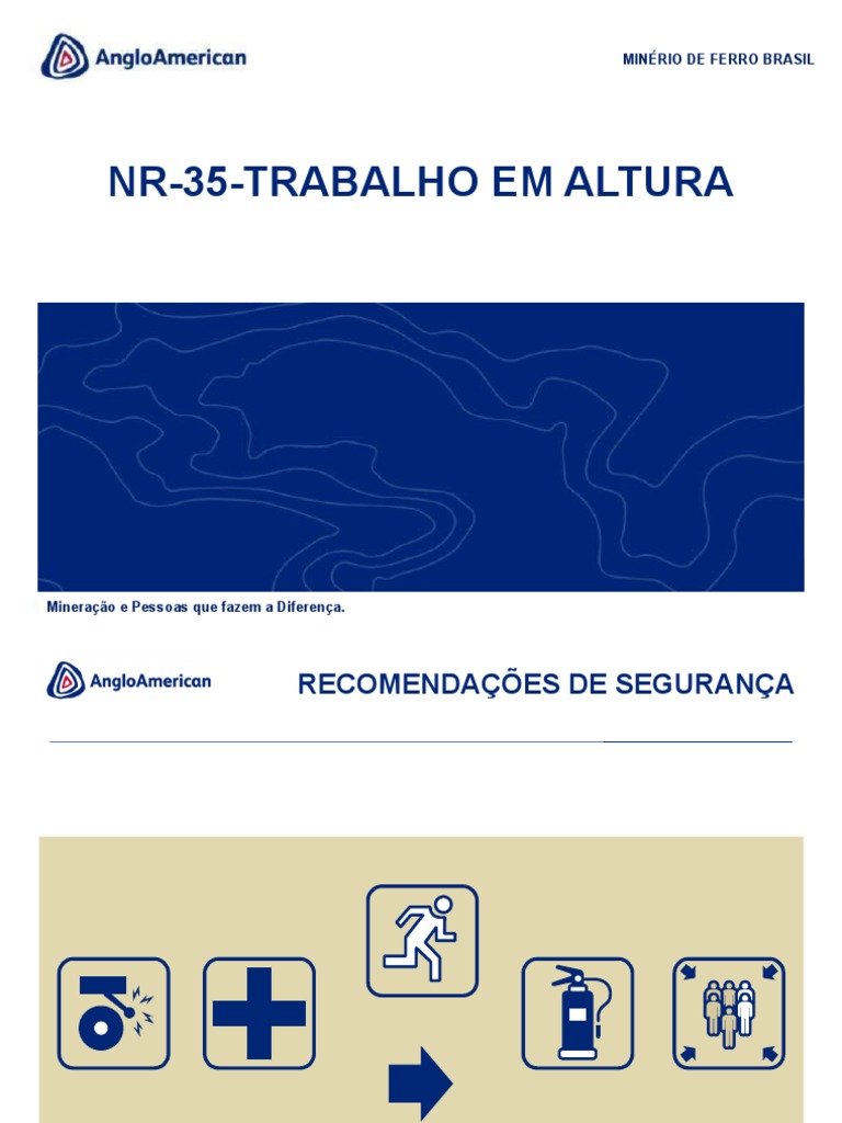 NR35 Treinamento de Trabalho em Altura Revisado | PDF