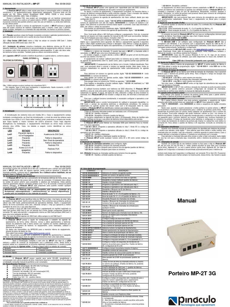 Manual MP2T | PDF | Microsoft Windows | 3G