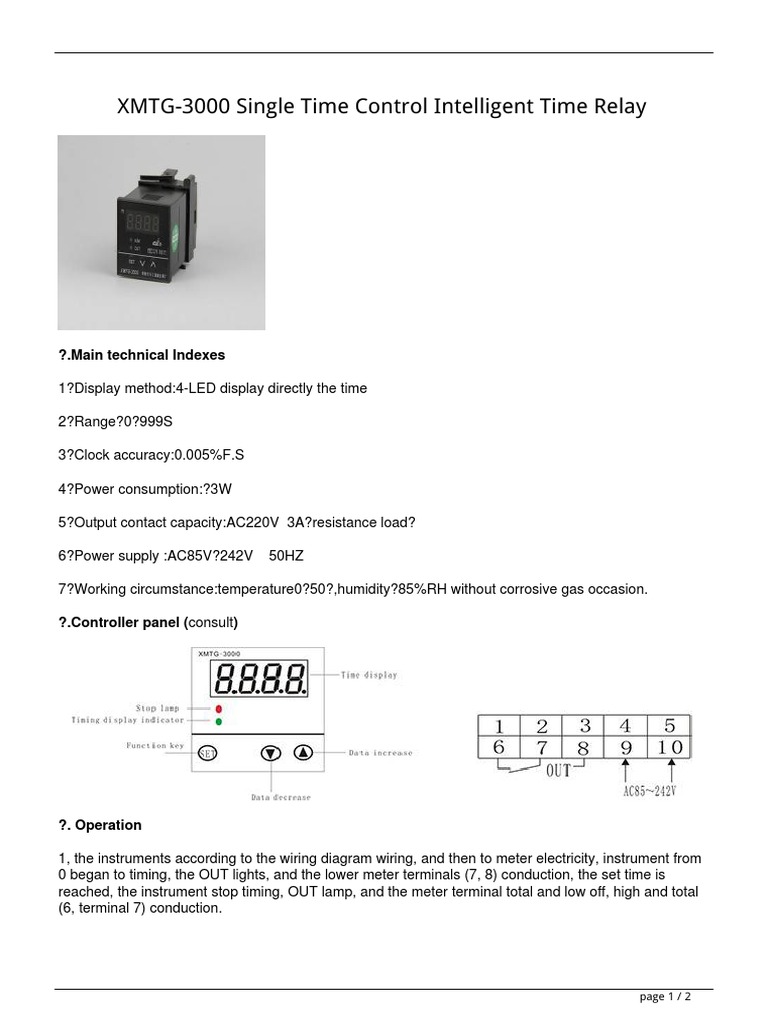 XMTG 3000 | PDF | Relay | Vacuum Tube