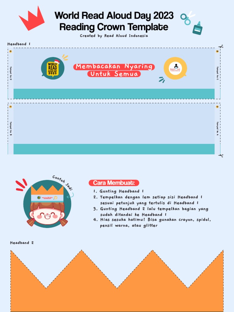 Reading Crown Template | PDF