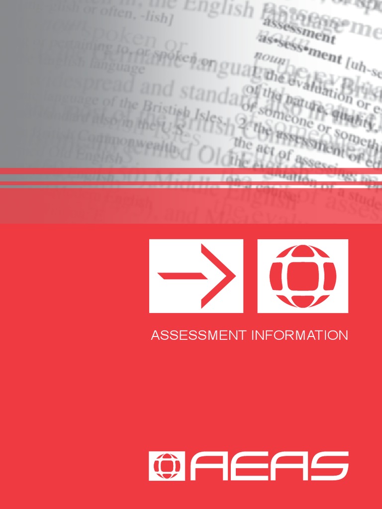 AEAS Eng Bro 20121 | PDF | Multiple Choice | Reading Comprehension