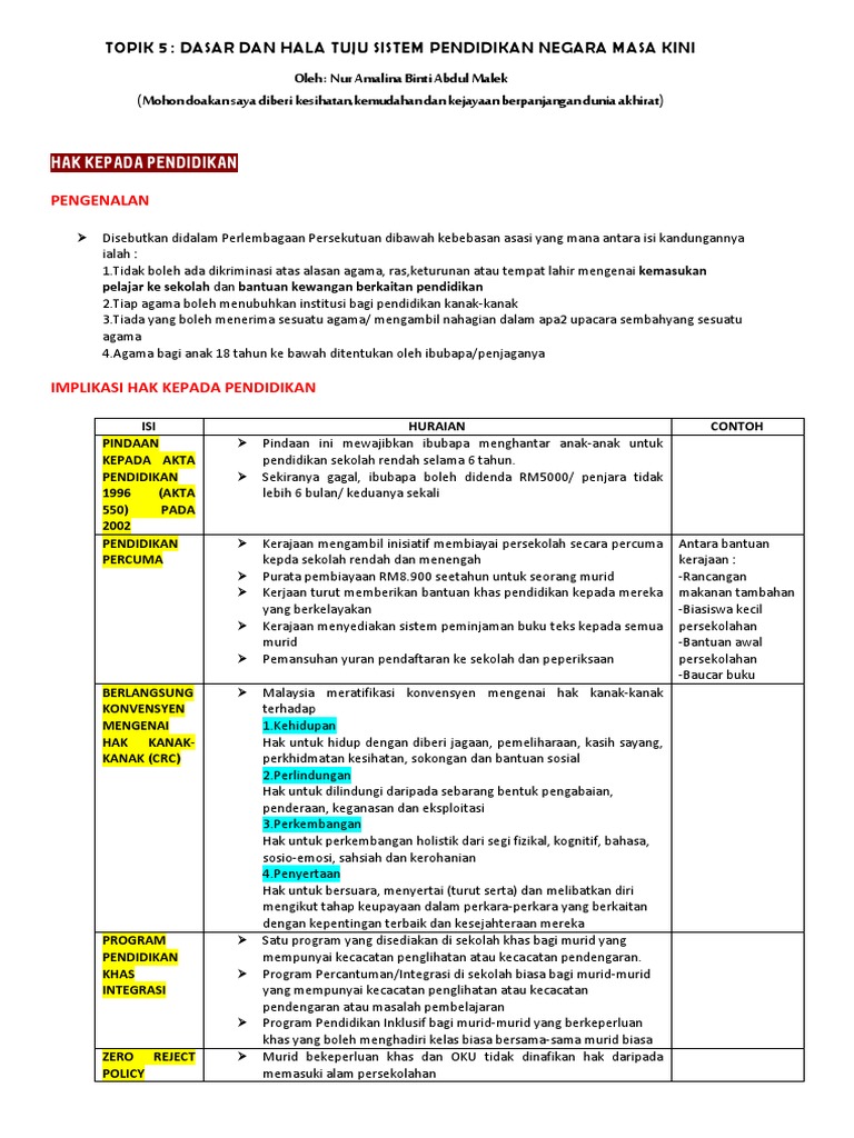 Nota Falsafah Topik 5 | PDF