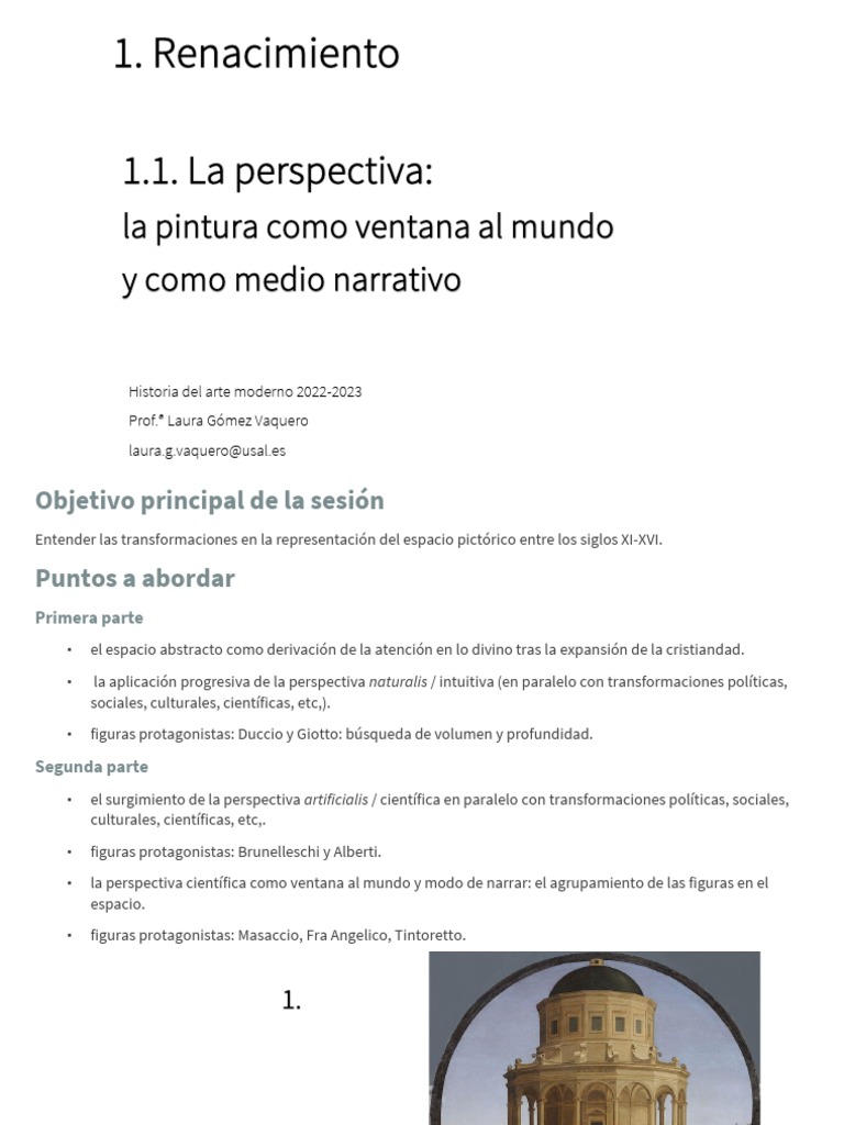 Perspectivas en el Arte del Renacimiento | PDF | Arte occidental | Pinturas