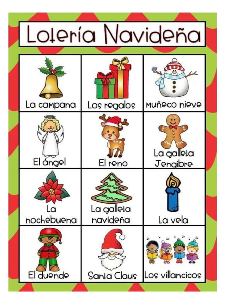 Lotería Navideña-4 | PDF