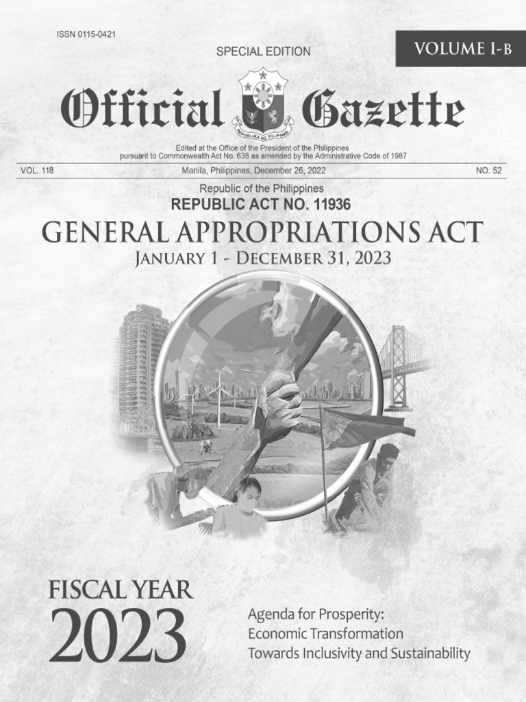 2023 General Appropriations Act Overview | PDF | Infrastructure | Pedestrian