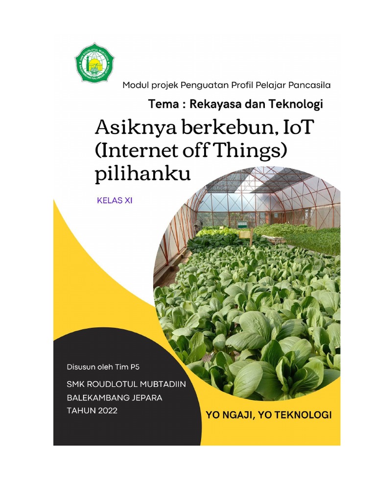 Modul Proyek Peningkatan Kompetensi Berkebun Hidroponik Berbasis ...