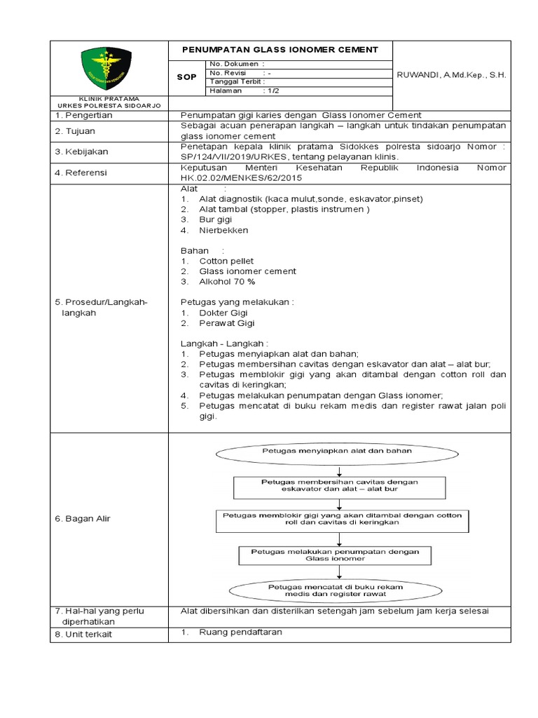 Sop Tumpatan Gic | PDF
