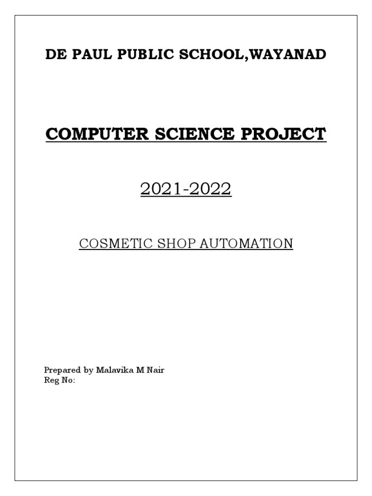 Database Cosmetics | Download Free PDF | Databases | Software Engineering