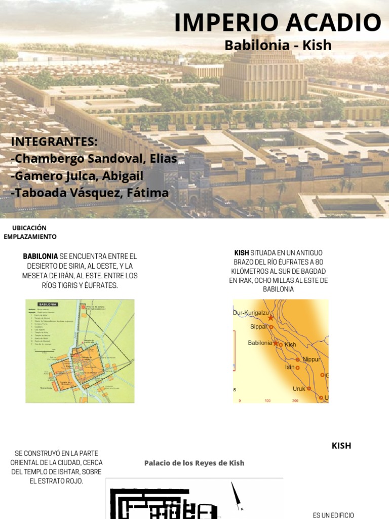 Babilonia y Kish: Ciudades Antiguas | PDF | Babilonia