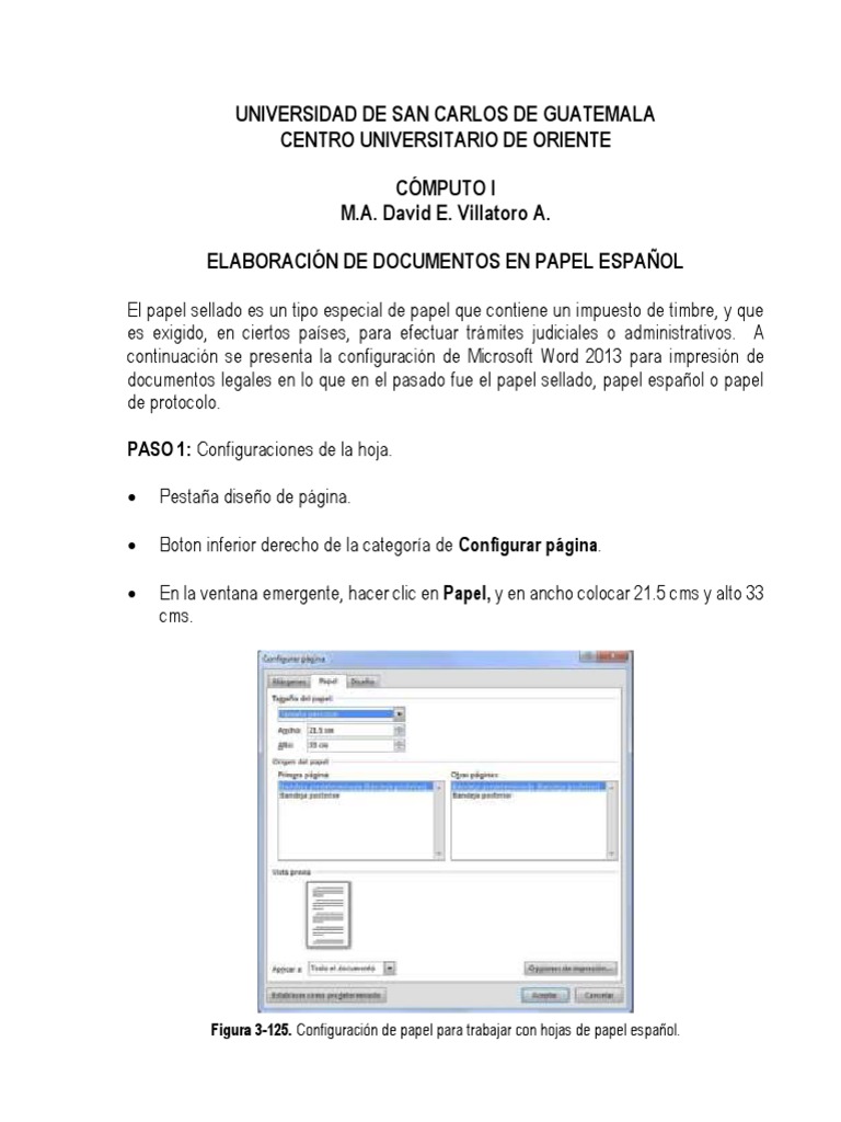 Elaboración de Documentos en Papel Español | PDF | Informática