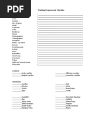 Wedding Entourage | PDF