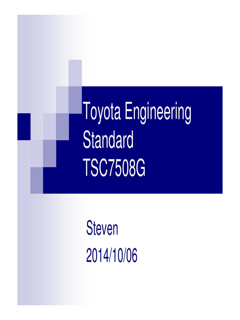 Toyota Engineering Standard TSC7508G Measurement Guideline | PDF | Radio | Decibel