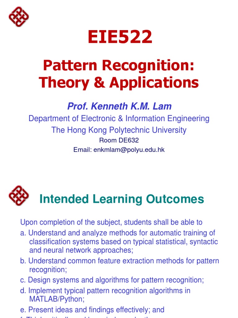 1 Introduction Pdf Pattern Recognition Statistical Classification