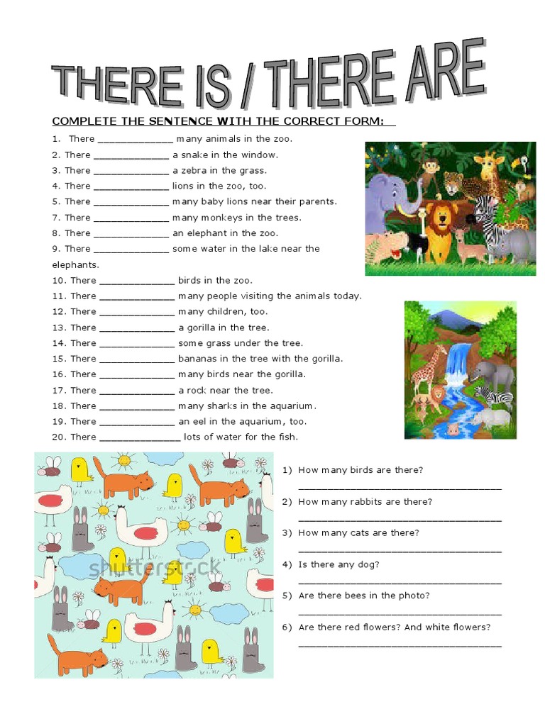 2022 01 04 - There-Is-There-Are-Grammar-Drills-Reading-Comprehension ...