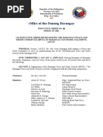 State of Barangay Address | PDF | Science & Mathematics