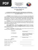 Sample Brgy Resolution | PDF | Devolution | Local Government