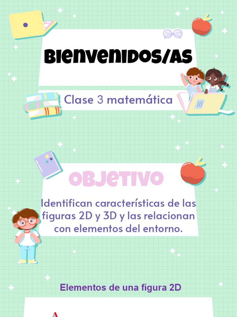 Introducción a las características de las figuras geométricas 2D y 3D y ...