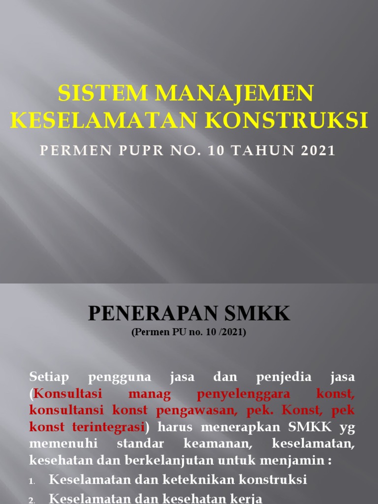 SMKK | PDF