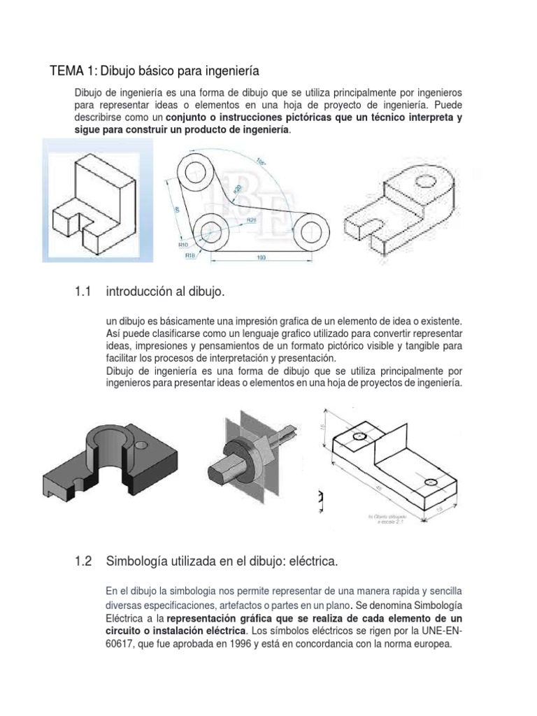Dibujo e Ingeniería: Guía Completa | PDF | Dibujo | Geometría