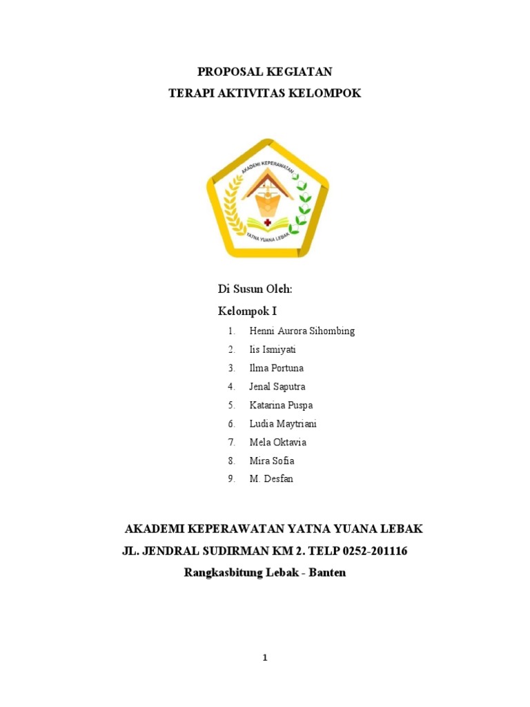 Proposal Tak HDR | PDF