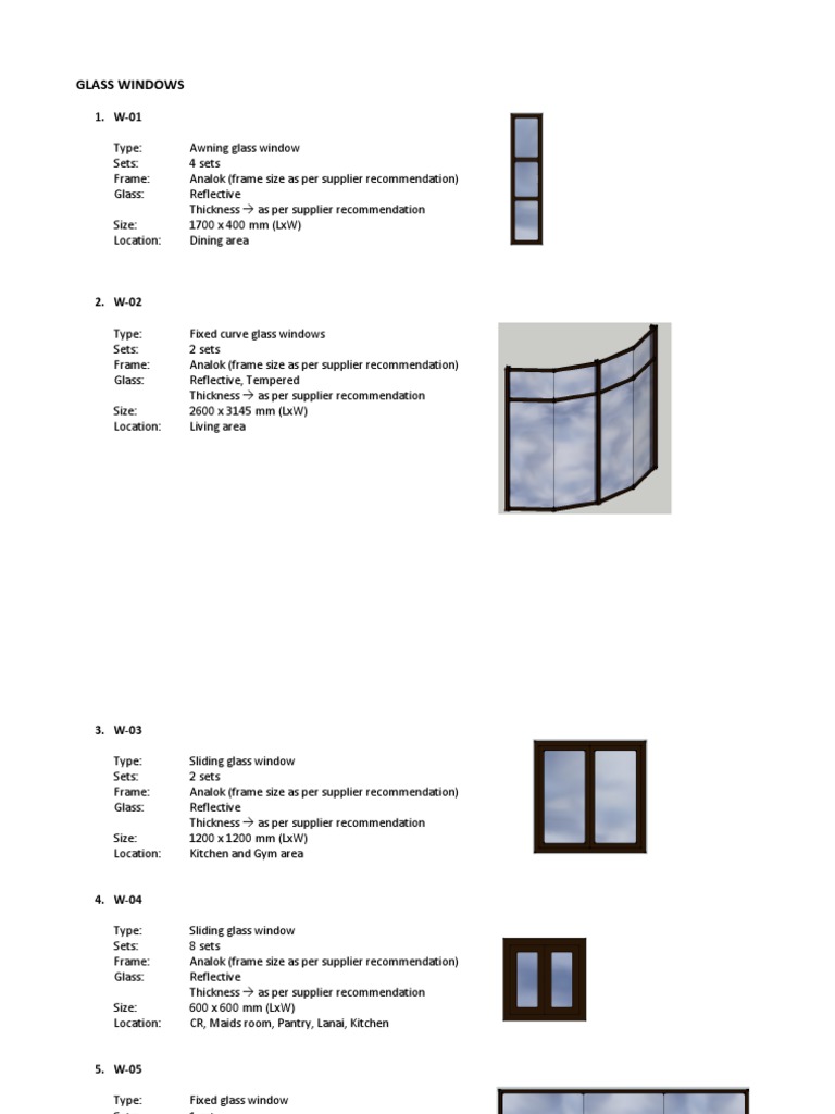 Glass Works | PDF | Window | Door
