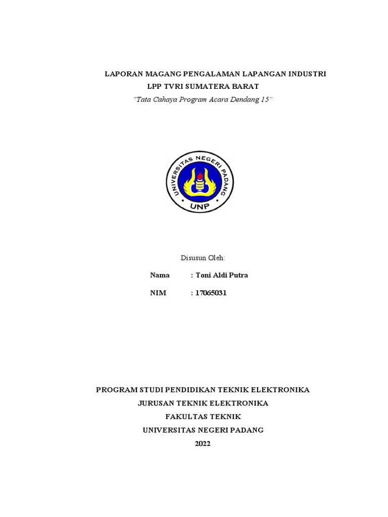 Laporan Pli Revisi 3 | PDF