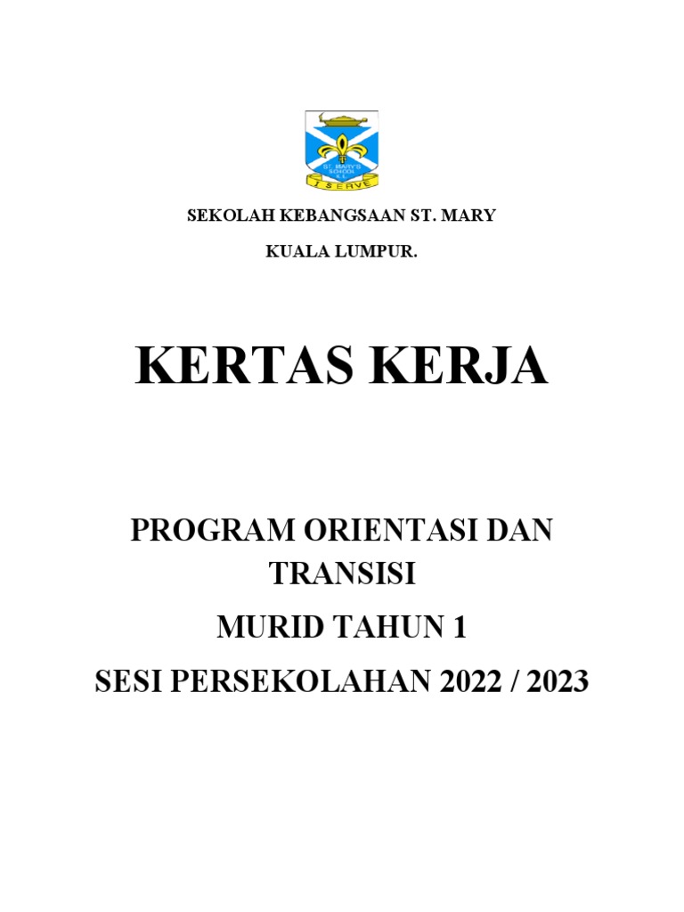Kertas Kerja Transisi 2022 | PDF