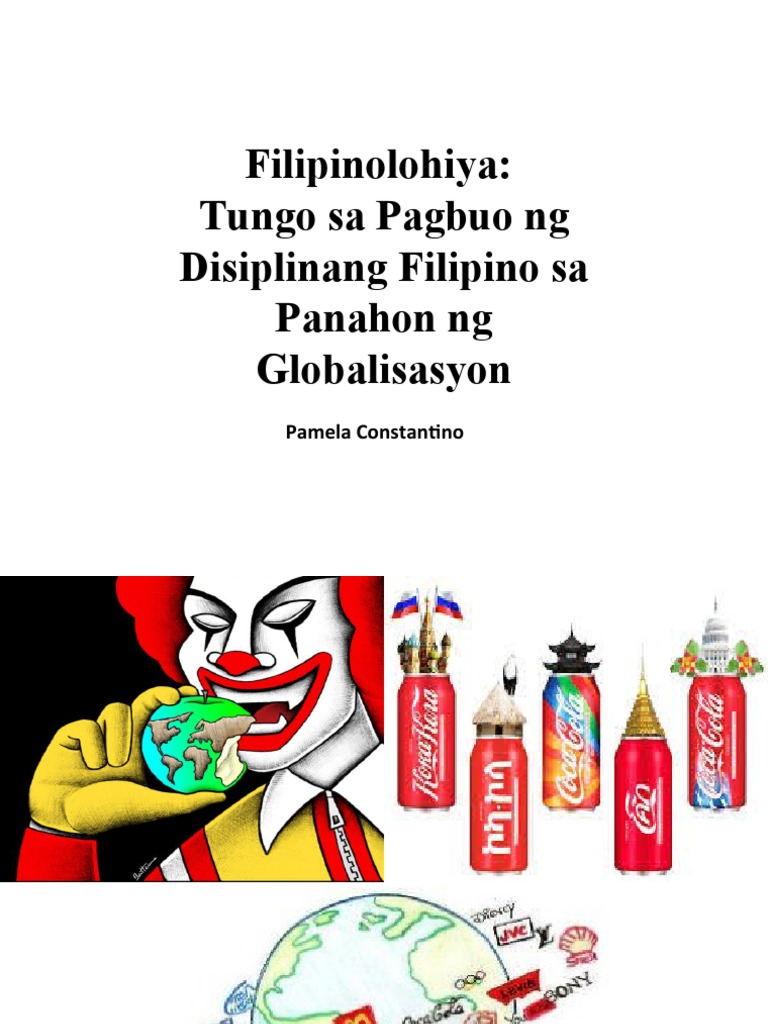 Filipinolohiya Tungo Sa Pagbuo NG Disiplinang Filipino | PDF