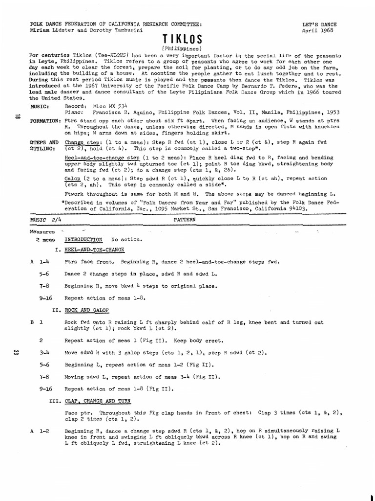 Tiklos 1968 LD | PDF | Teaching Methods & Materials | Art