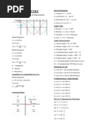 Civil Engineering Formulas | PDF | Trigonometric Functions | Sine