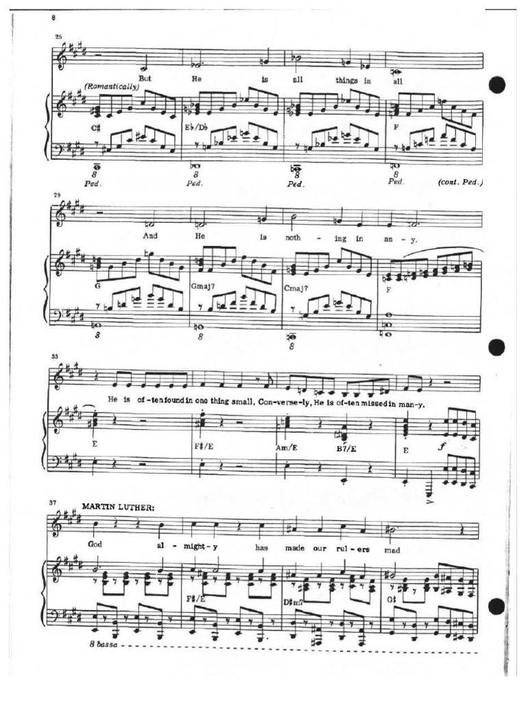 Godspell Real Score | PDF