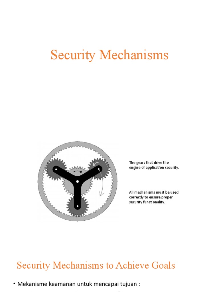 Security Mechanisms | PDF | Password | Hypertext Transfer Protocol