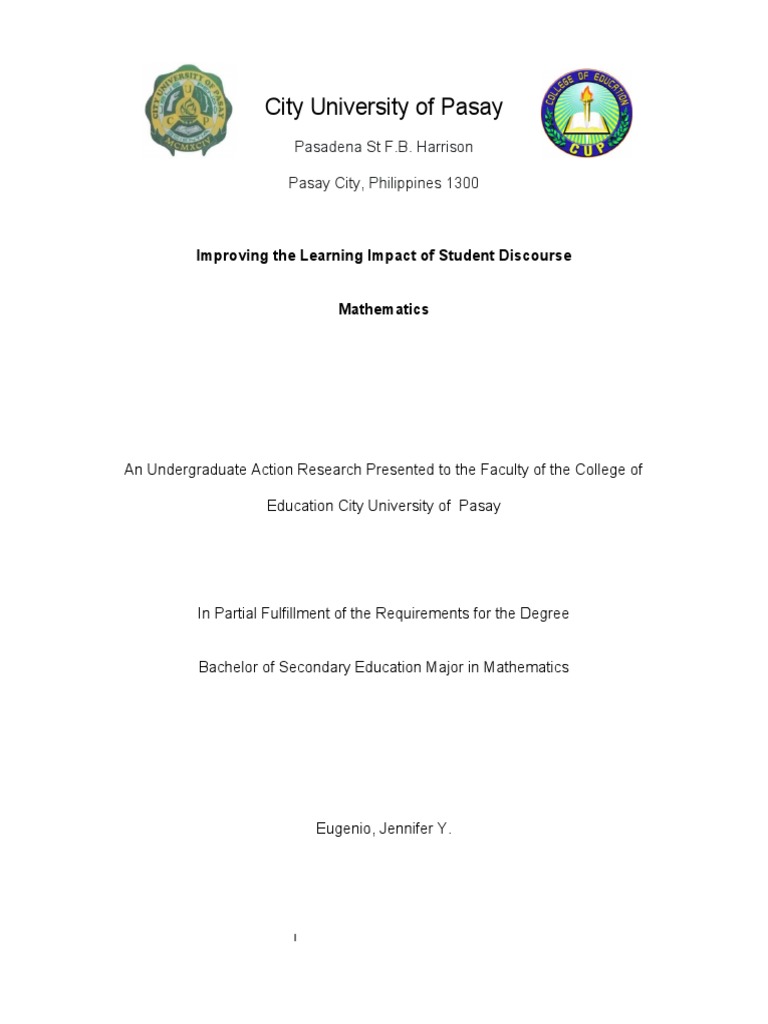 Action Research in Mathematics | PDF