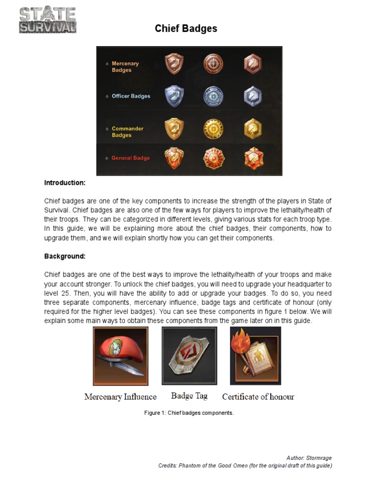 Badges - Advanced Updated | PDF