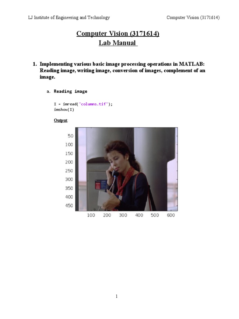 Computer Vision New | PDF | Computer Vision | Telecommunications Engineering