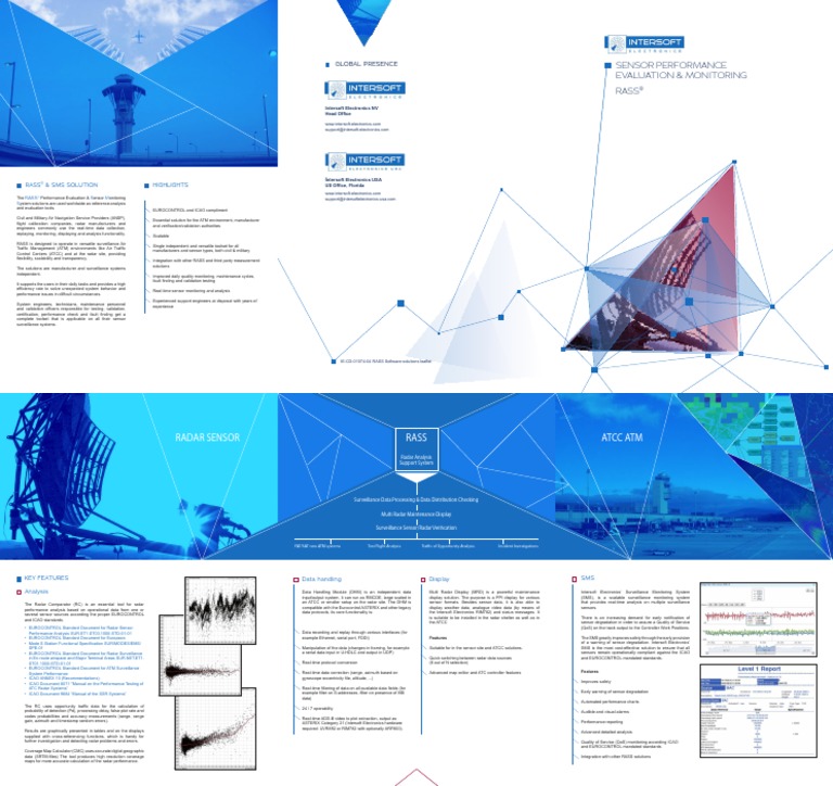 IE-CD-01074-004 RASS Software Solutions Leaflet | PDF | Air Traffic Control | Verification And ...