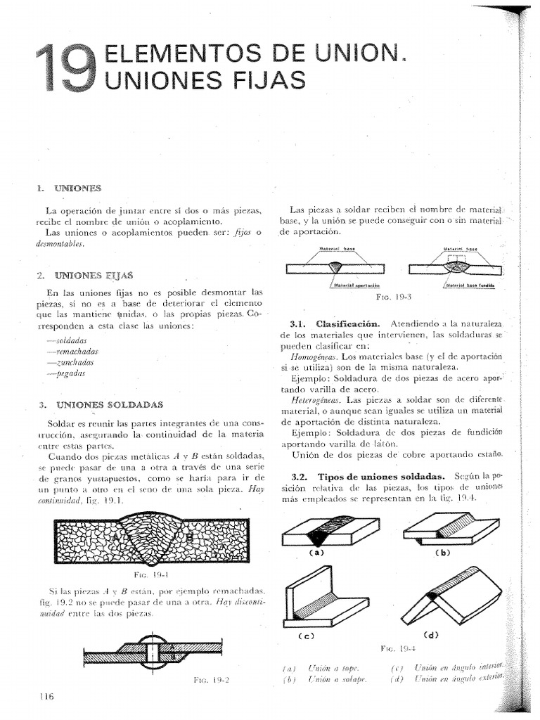 Elementos de Unión | PDF