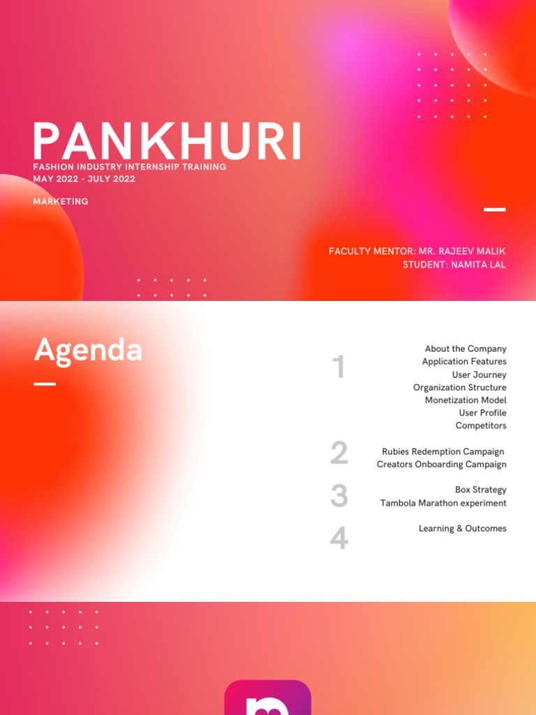 Internship Presentation | Download Free PDF | Ios | Android (Operating System)