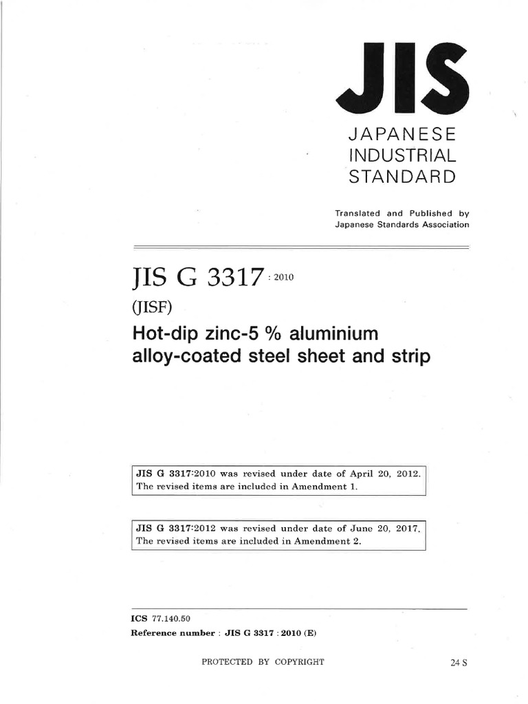 JIS G 3317 (Ecogal) | PDF