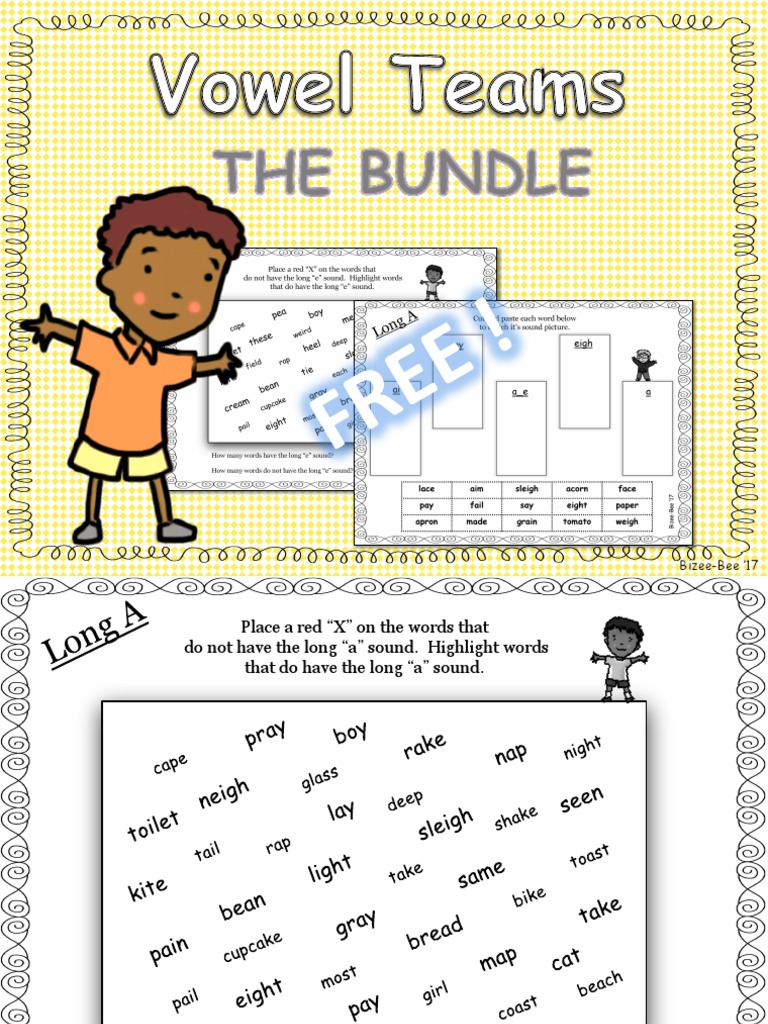 Bizee-Bee '17 Phonics Activities | PDF