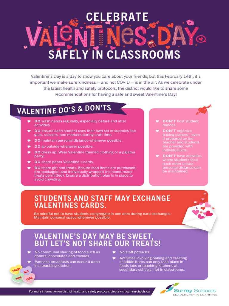 SSC Valentinessafetysheet.2729e865347 | PDF | Valentine's Day