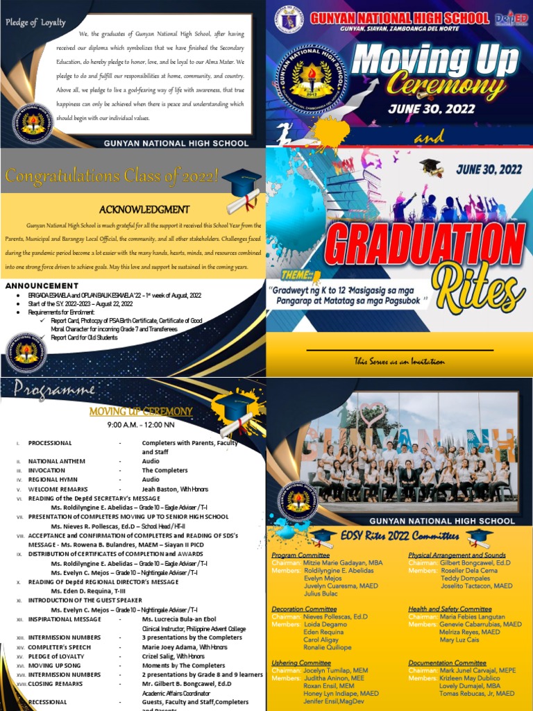 EOSY Rites Program | Download Free PDF | Social Institutions