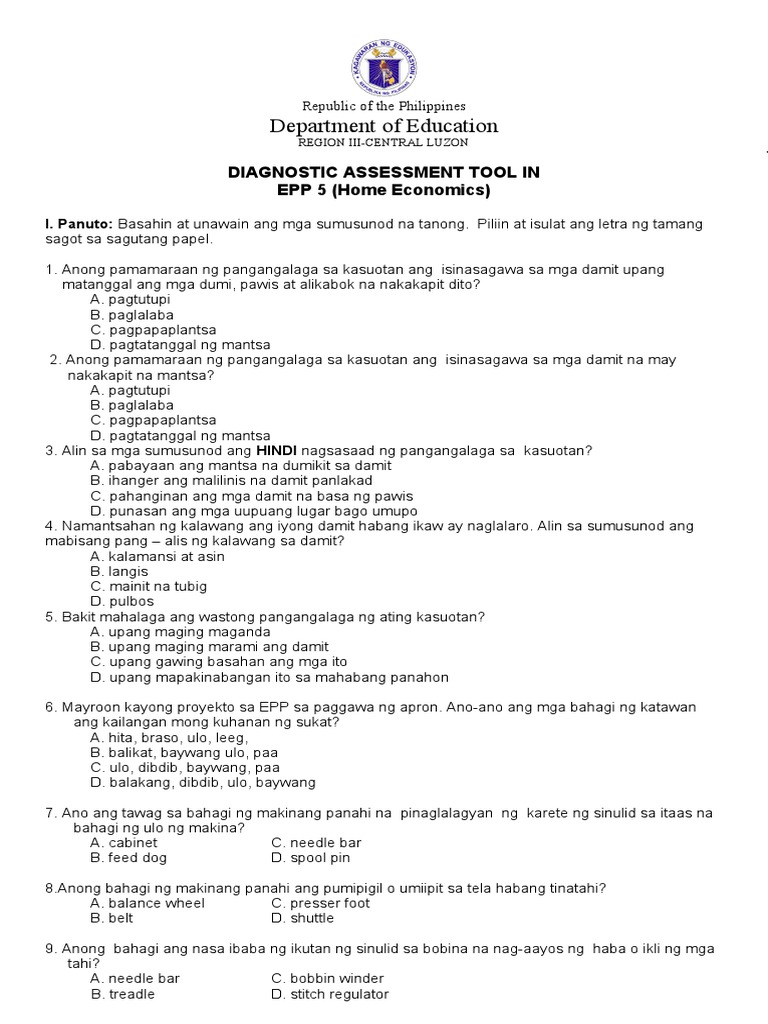 EPP5 HE Assessment | PDF