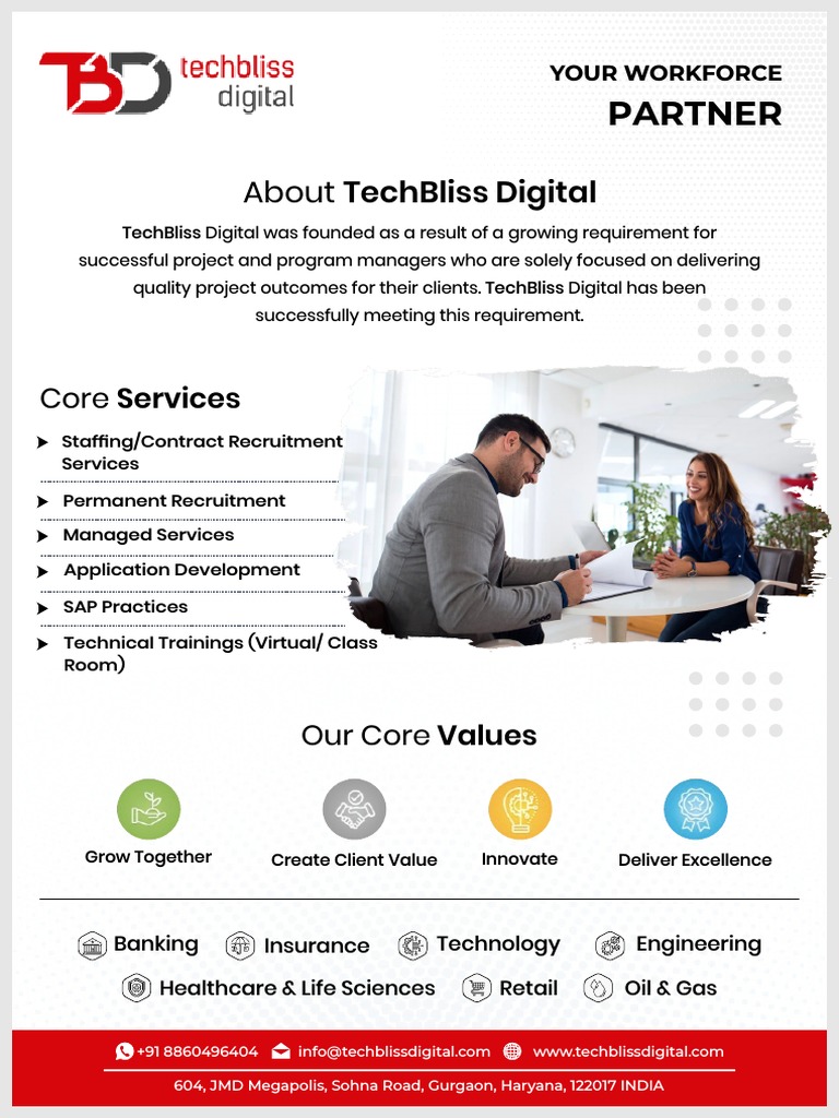 TechBliss Digital Solutions Overview | PDF