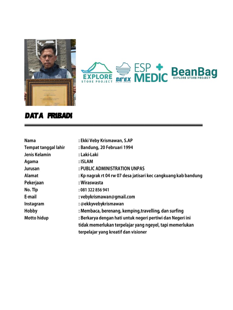 Contoh CV Atu Bio Profil | PDF