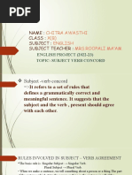 What is Concord in English Grammar | PDF | Grammatical Number | English ...