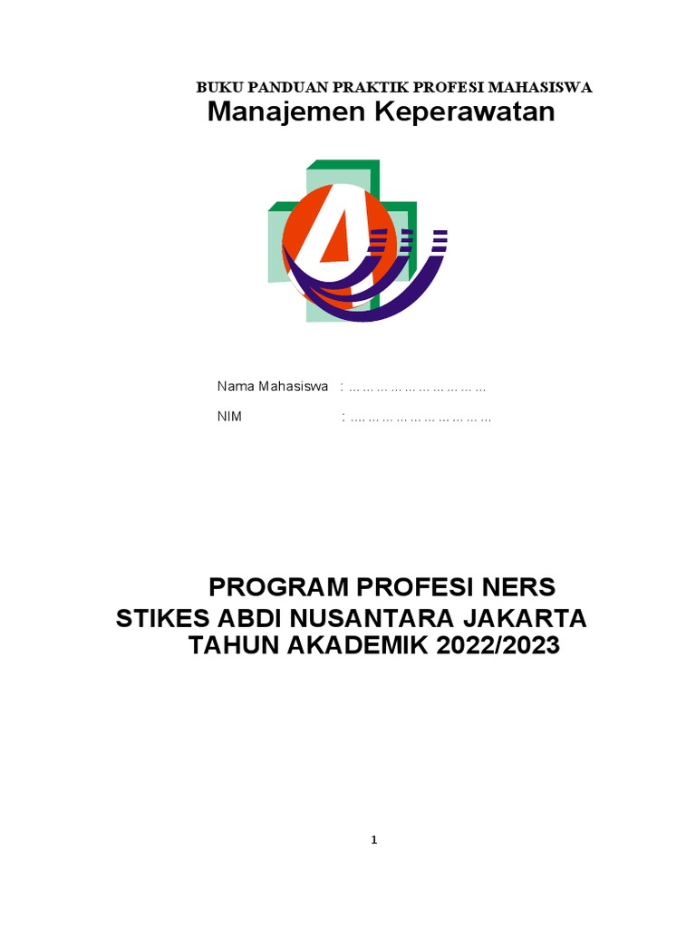 Buku Panduan Ners Manajemen 20.22 | PDF