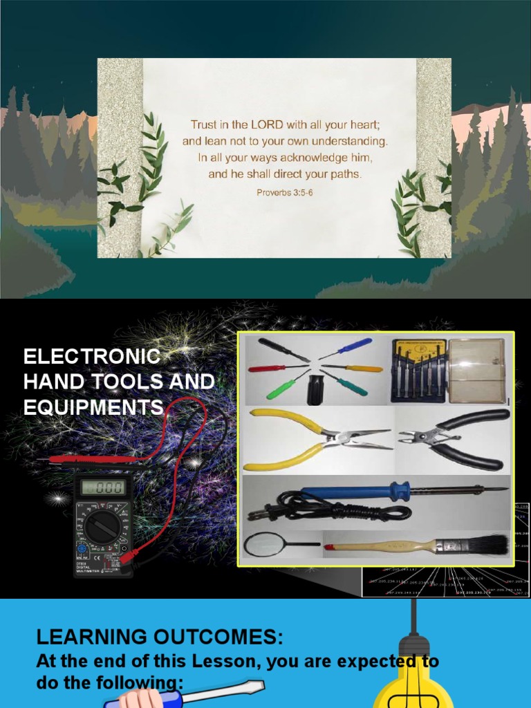 Electronic Hand Tools | PDF